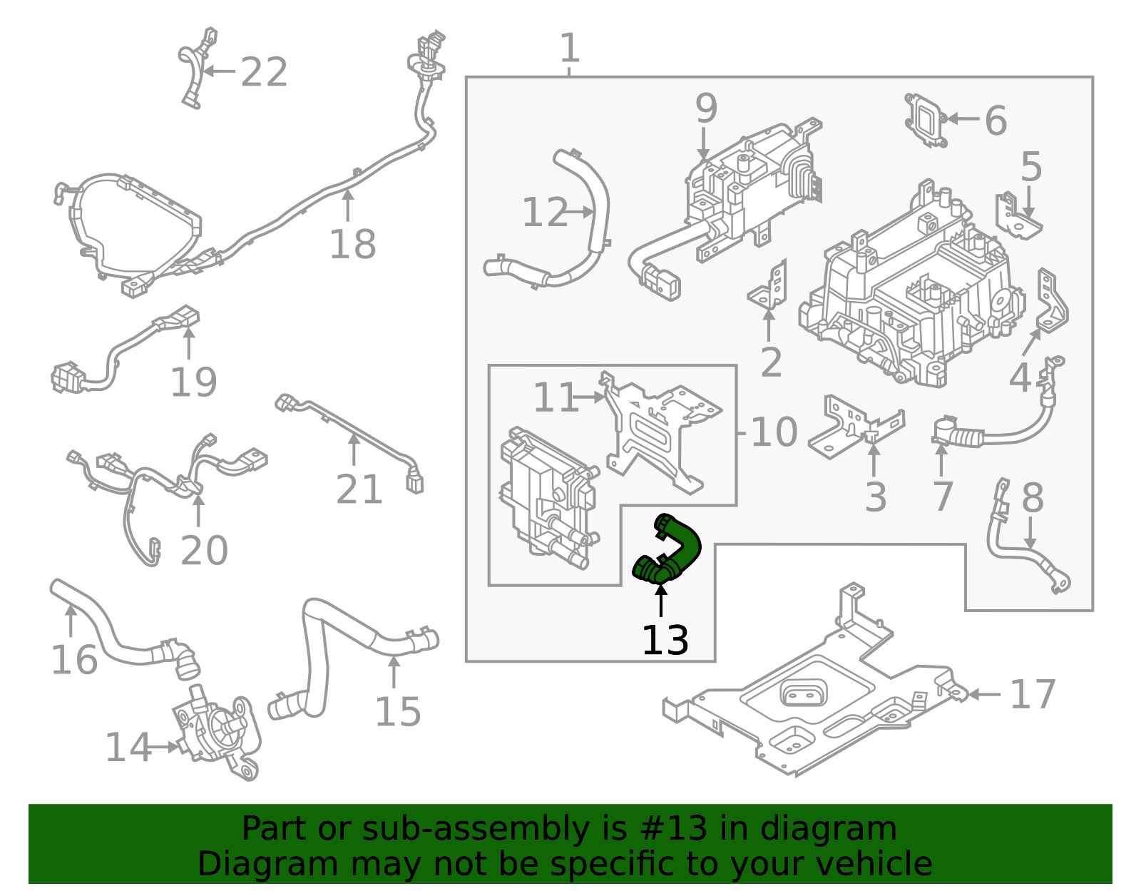 Genuine Hose & Tube Assembly for 46193-3D000 | Hyundai OEM Parts Direct