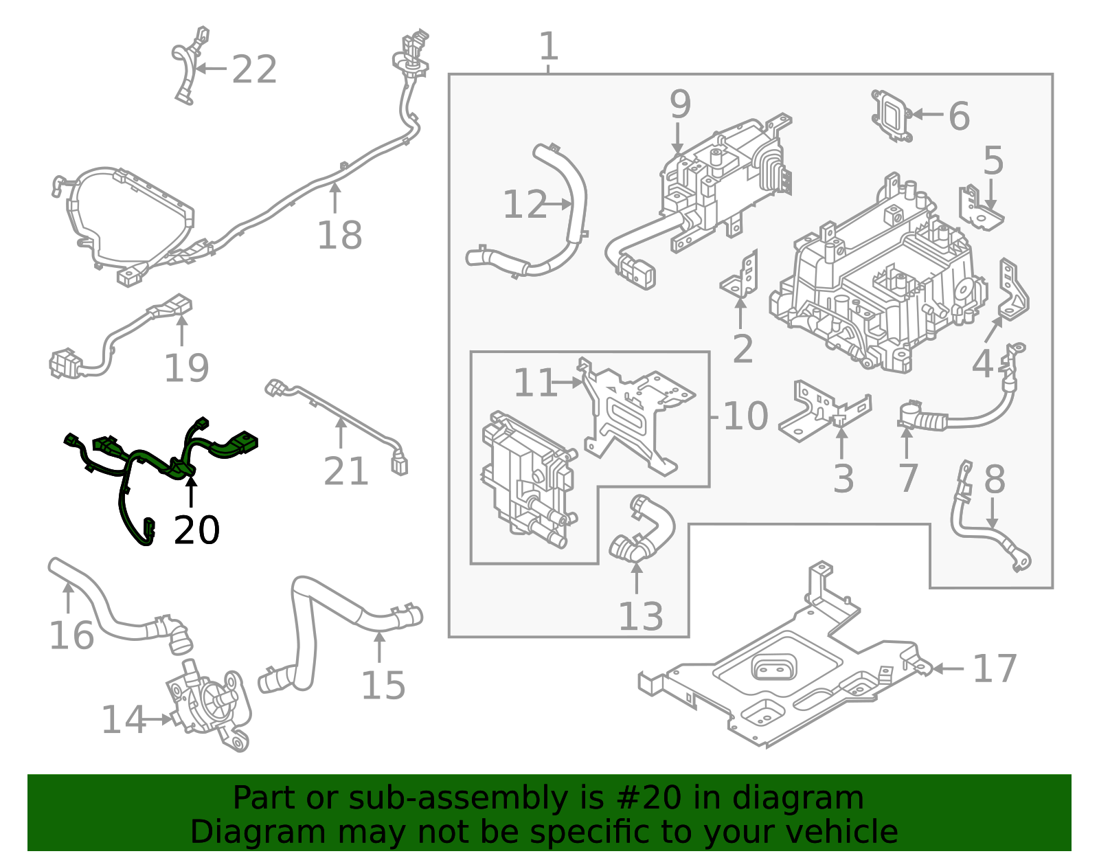 Battery Cable 91674-P0110 - Reliable Power Connections | AutoNation Parts