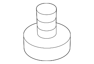 2005-2022 Volkswagen Filter Cover Wing-Nut WHT-000-155 | VW Direct Auto ...