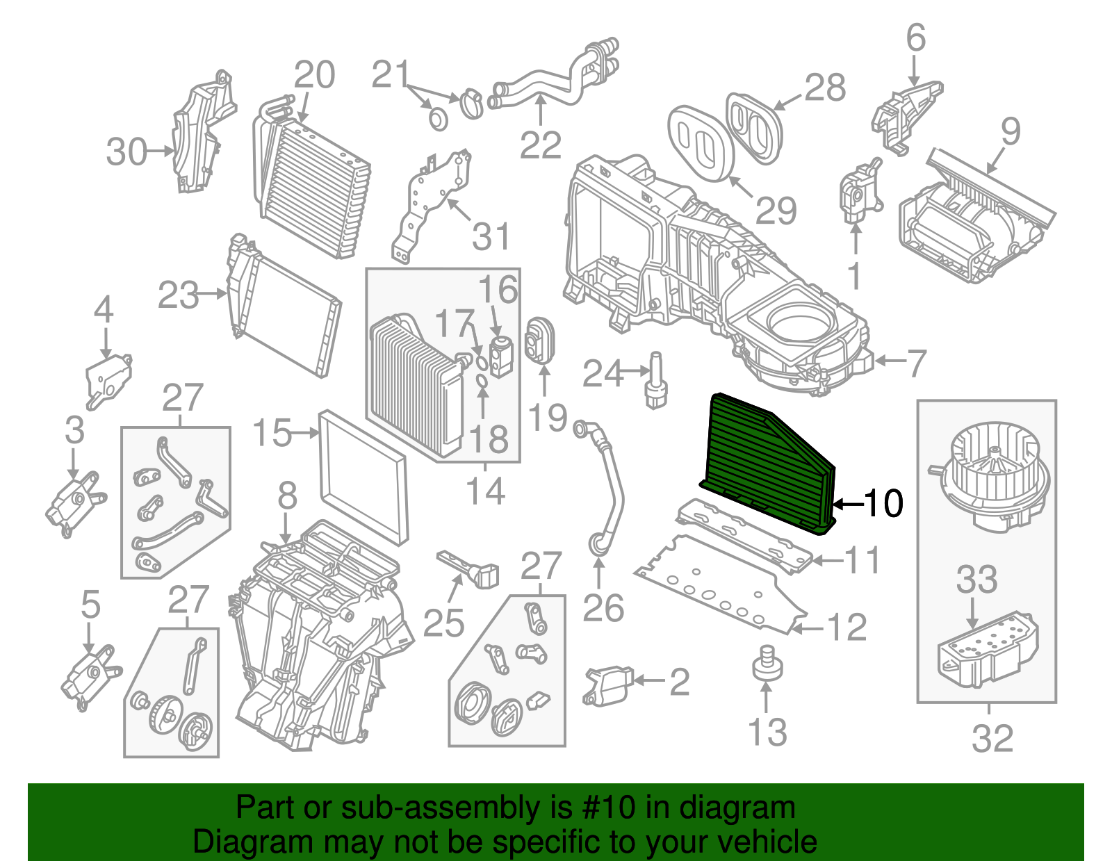 2005-2022 Volkswagen Cabin Air Filter 1K1-819-669 | OEM Parts Online