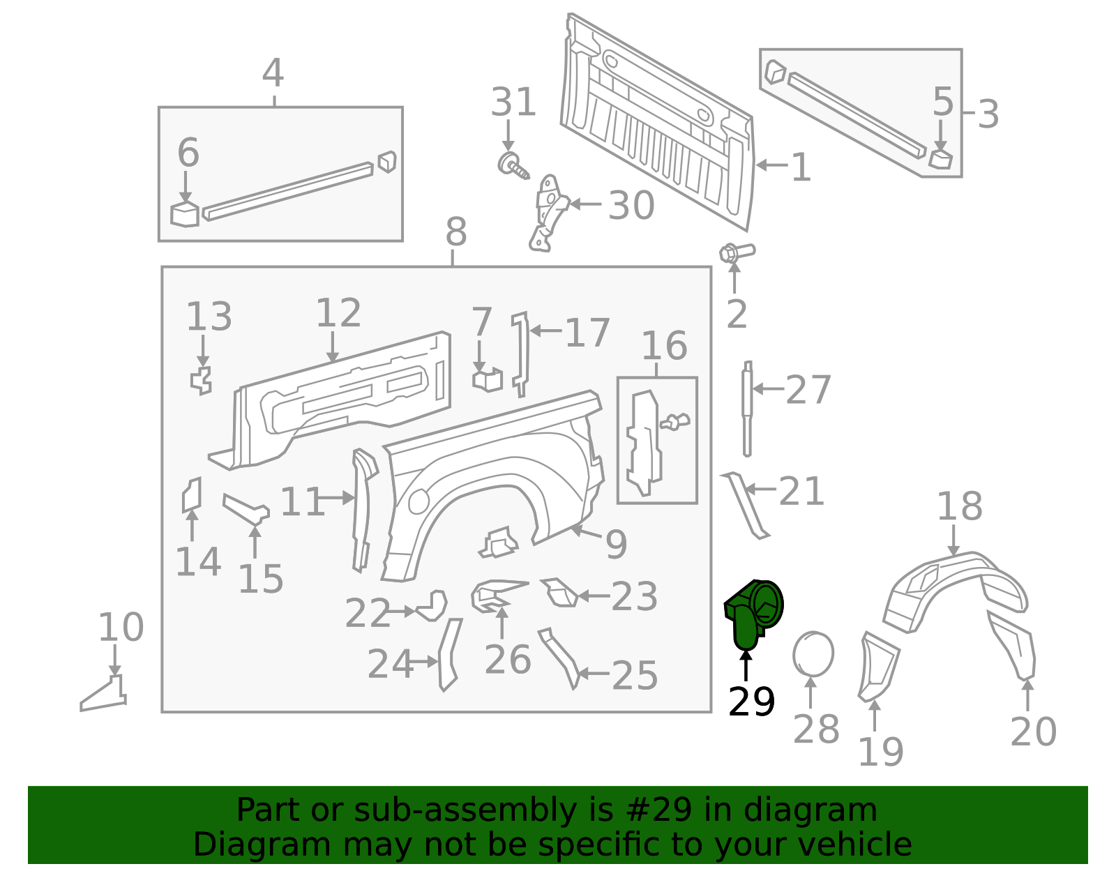 77305-0C050 - High-Quality Fuel Filler Housing for AutoNation Parts