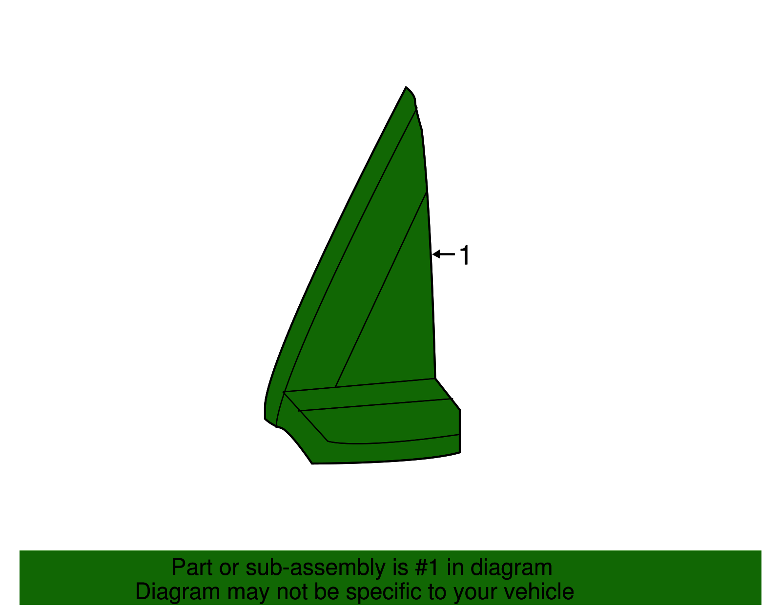 2018-2023 Chevrolet Equinox Black Passenger Side Front Fender Upper ...