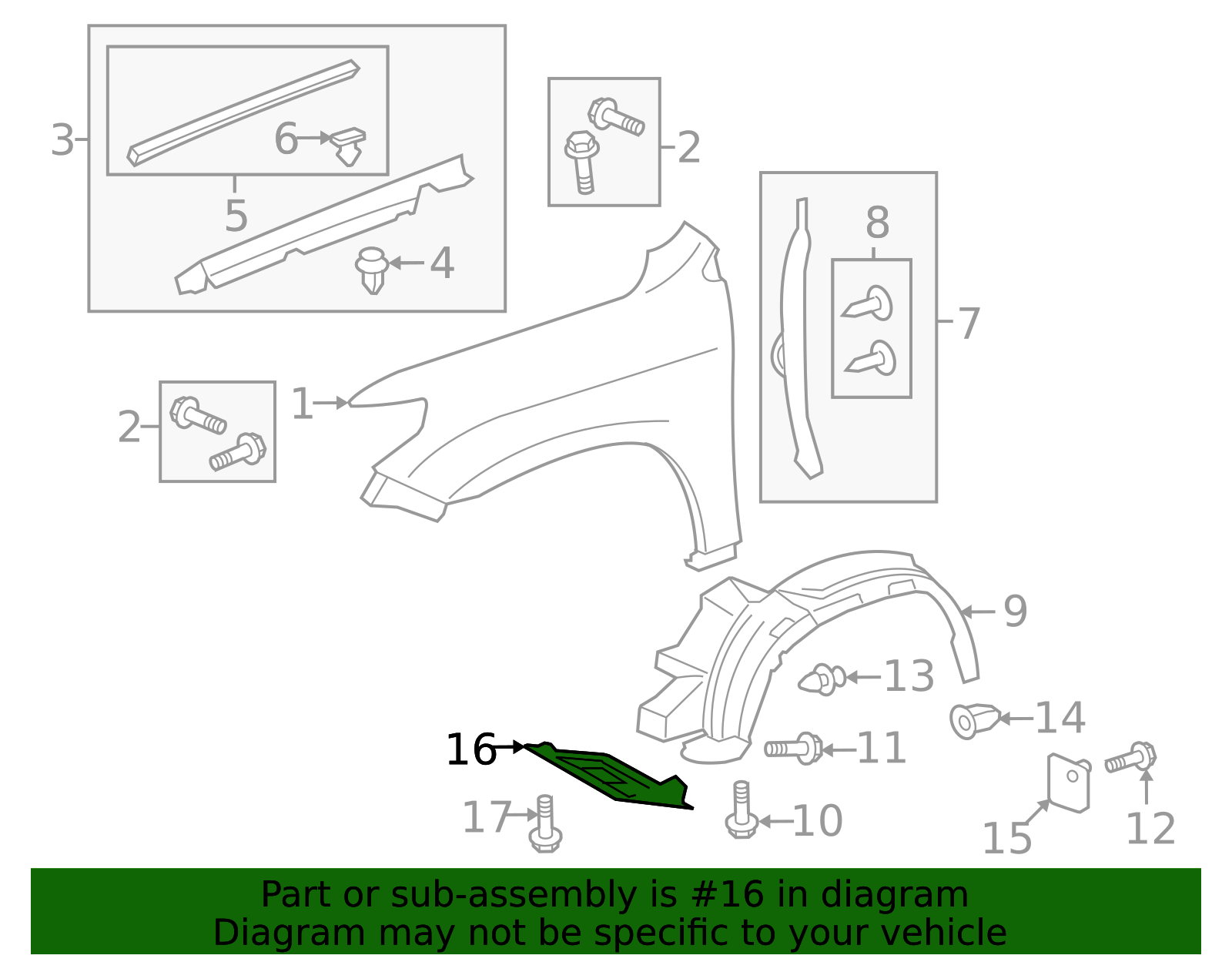 53807-60131 - Front Shield 2008-2021 Toyota Land Cruiser | Bam ...