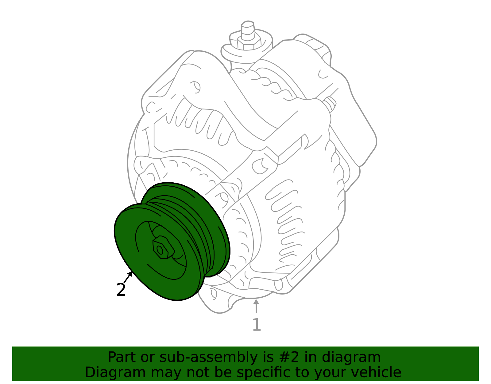 27415-0W131 - Alternator Pulley 2009-2024 Toyota | Norm Reeves Toyota ...
