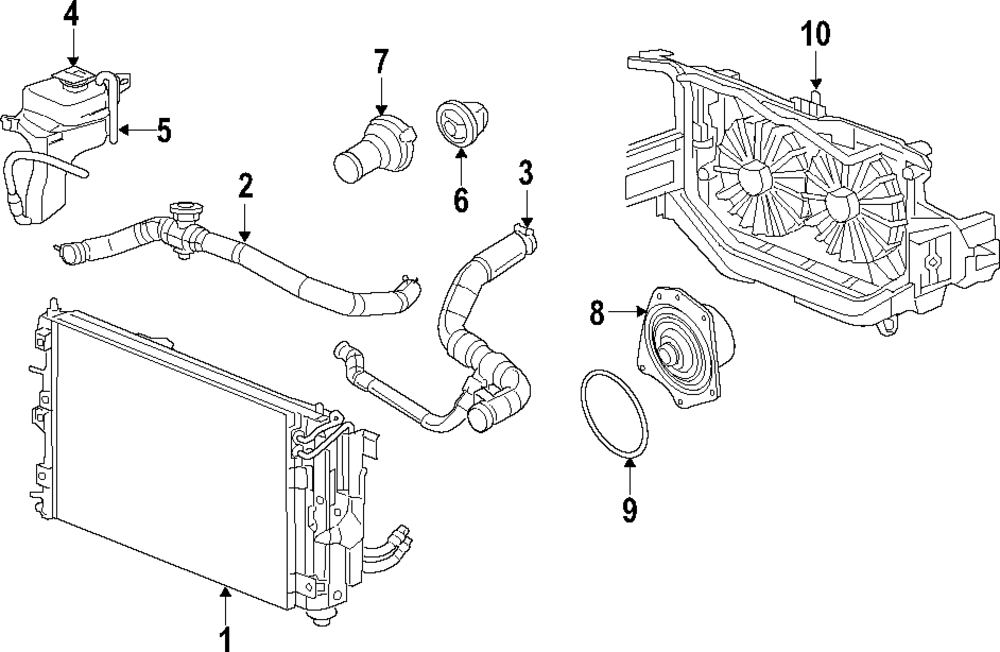 2005-2010 Mopar Thermostat 68237102AA | Mopar Parts Canada