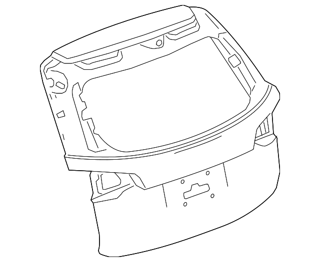 2018-2024 Chevrolet Equinox Lift Gate 84871000 GM | GMPartsDirect.com