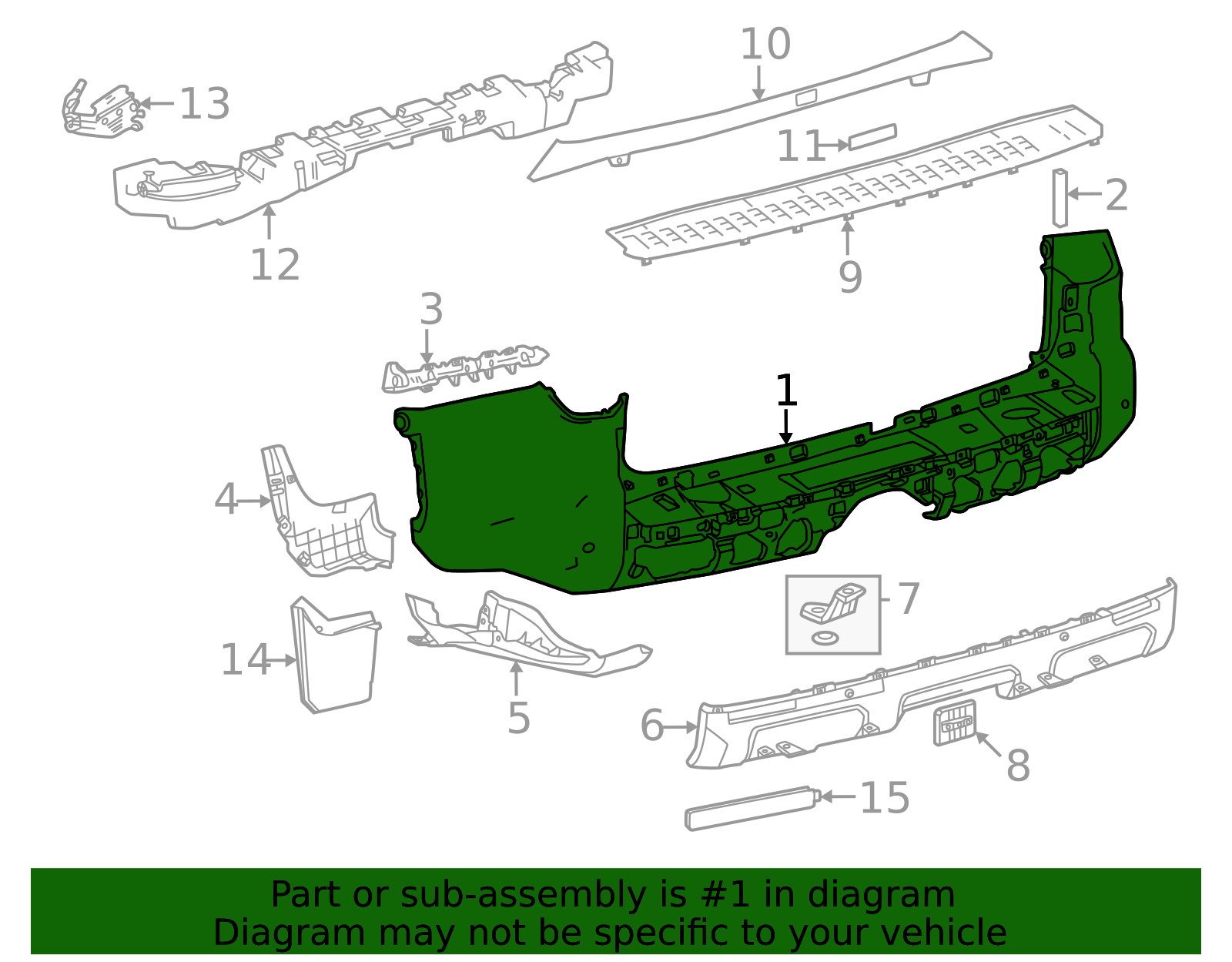 2025 Toyota 4Runner Bumper Cover 52159-35925 | OEM Parts Online