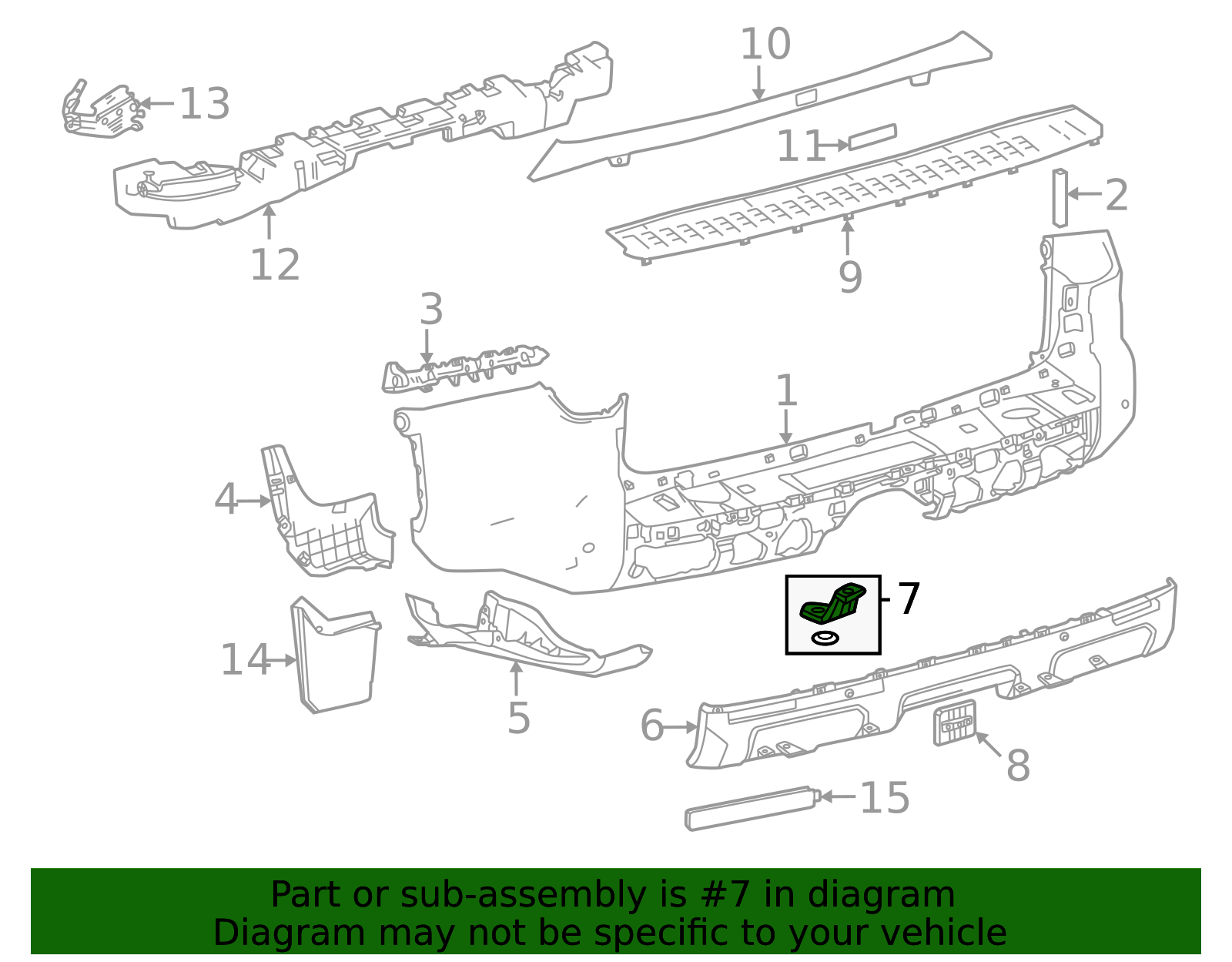 2024-2025 Toyota 2024 Toyota Land Cruiser - Reinforcement 52173-60120 ...
