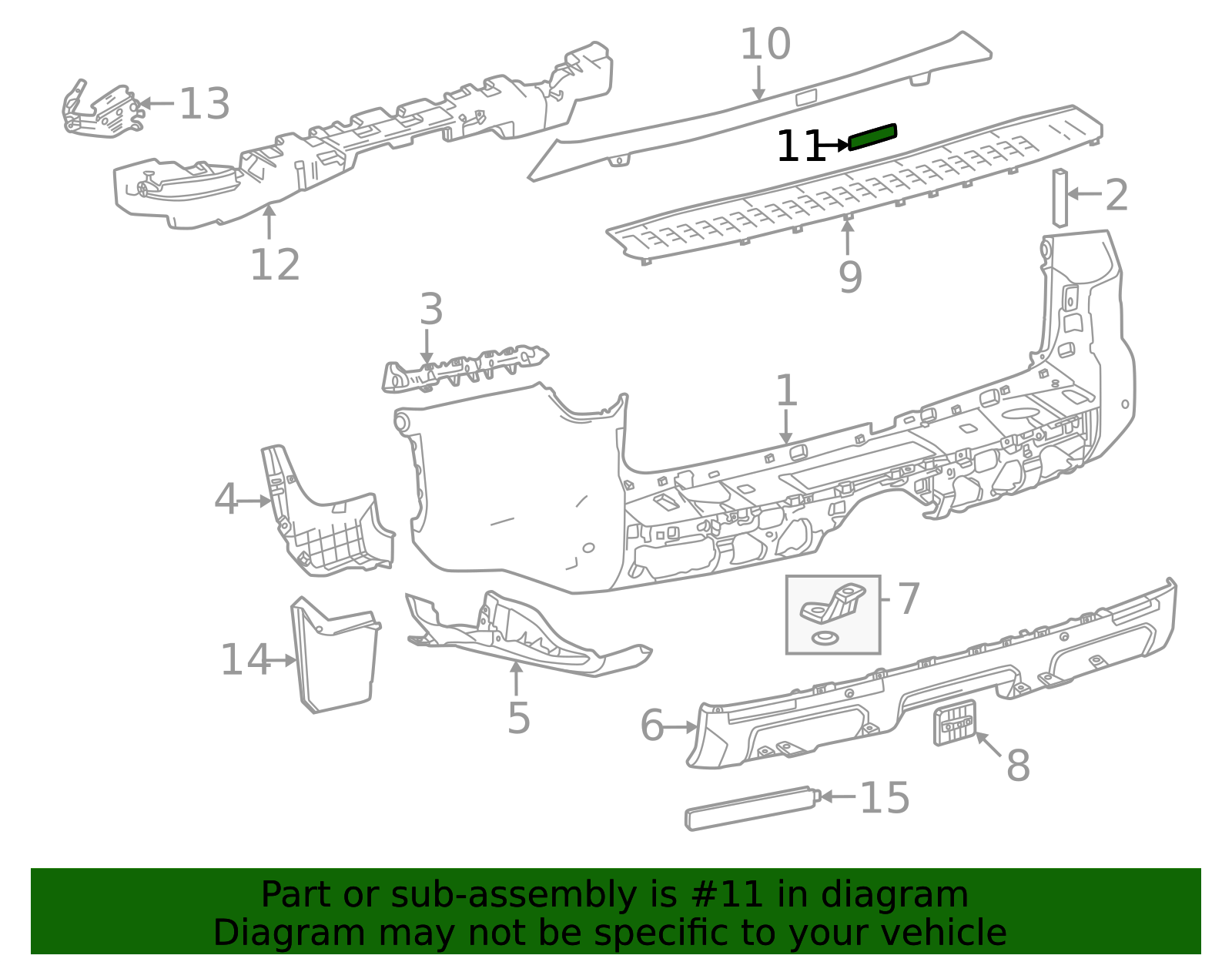 2024-2025 Toyota Upper Reinforced Plate 52163-60110 | MotorMotor