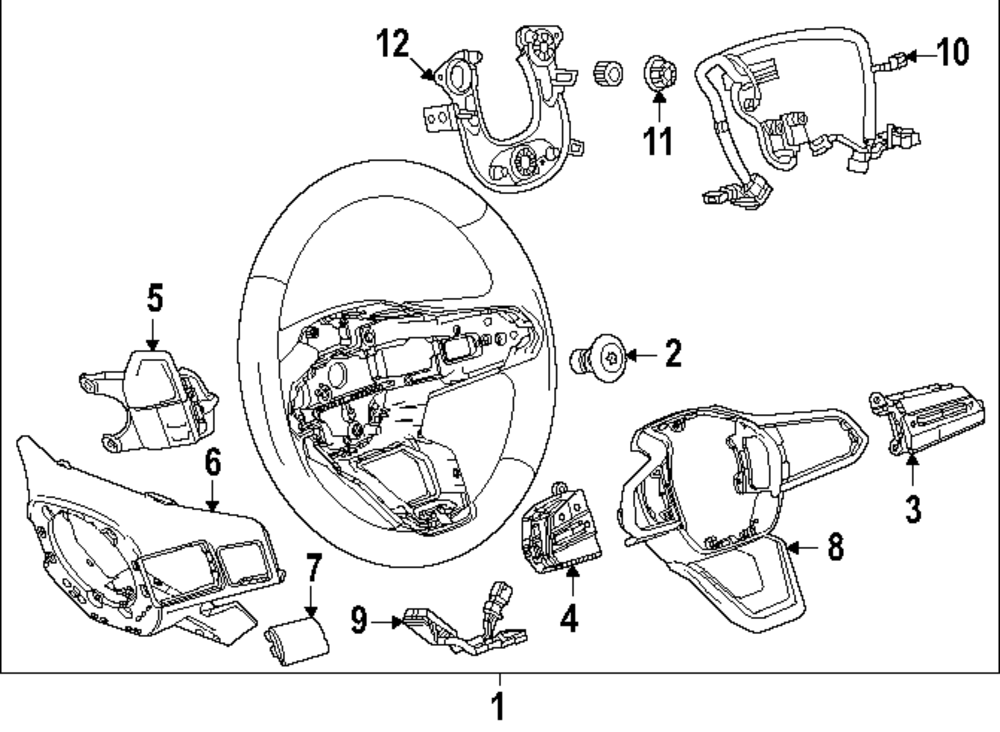86588894 - Steering Wheel | Partners Chevy