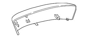 2016-2018 Toyota Mirror Cover - White - DRIVERS SIDE 87945-WB002 ...