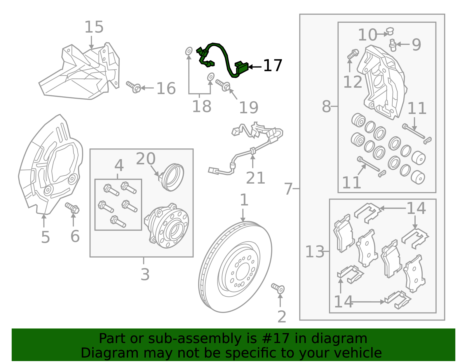 Hyundai - 58732-D2700 - Brake Hose - 2020-2022 Genesis G90 | OEM ...