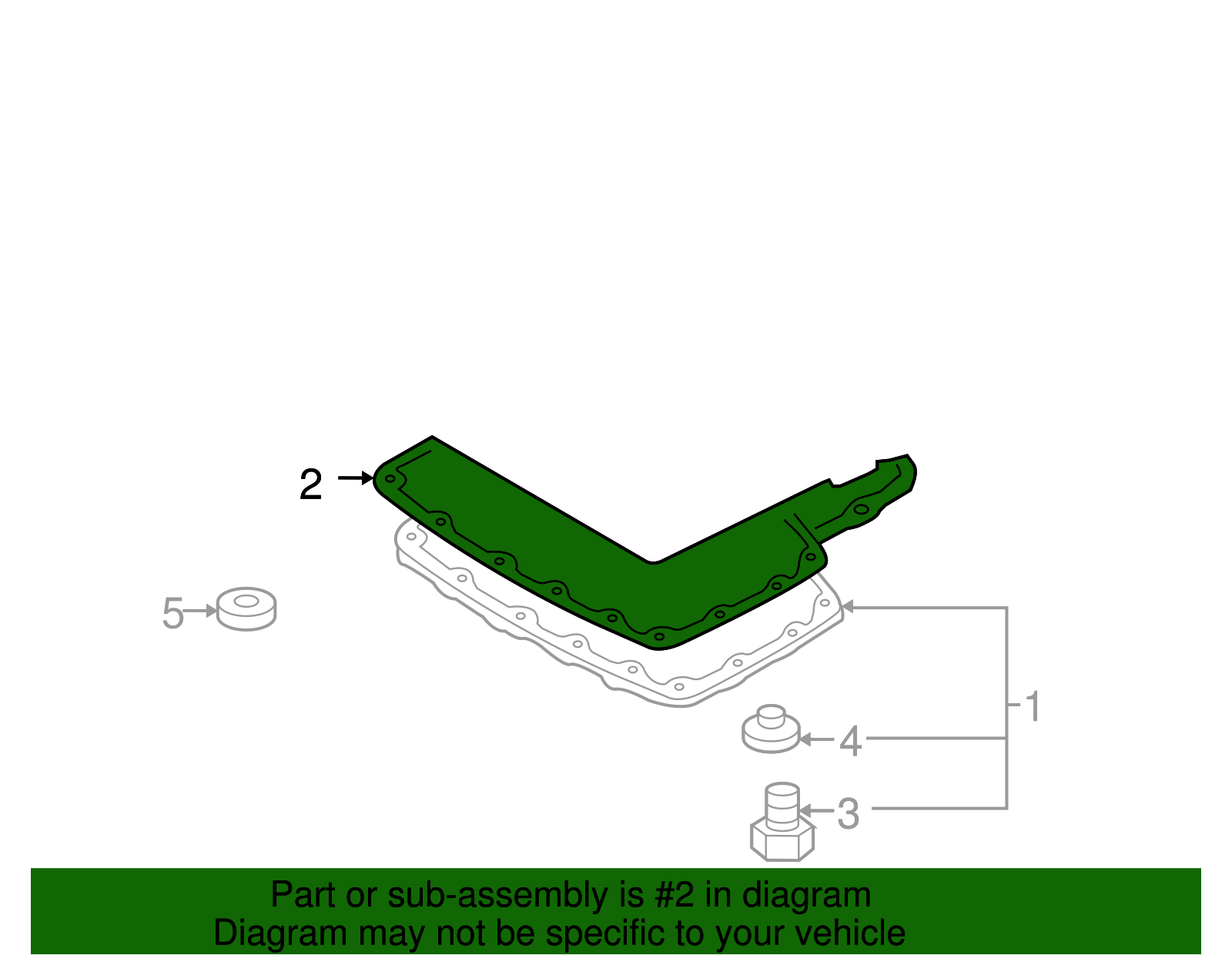 31397-1XB0B - Pan Gasket - 2007-2014 Nissan | Nissan OEM Parts Direct