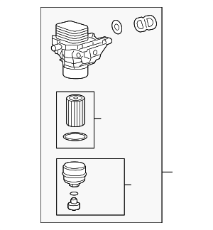 2015 Volkswagen Oil Filter Housing 03N-115-389-A | OEM Parts Online