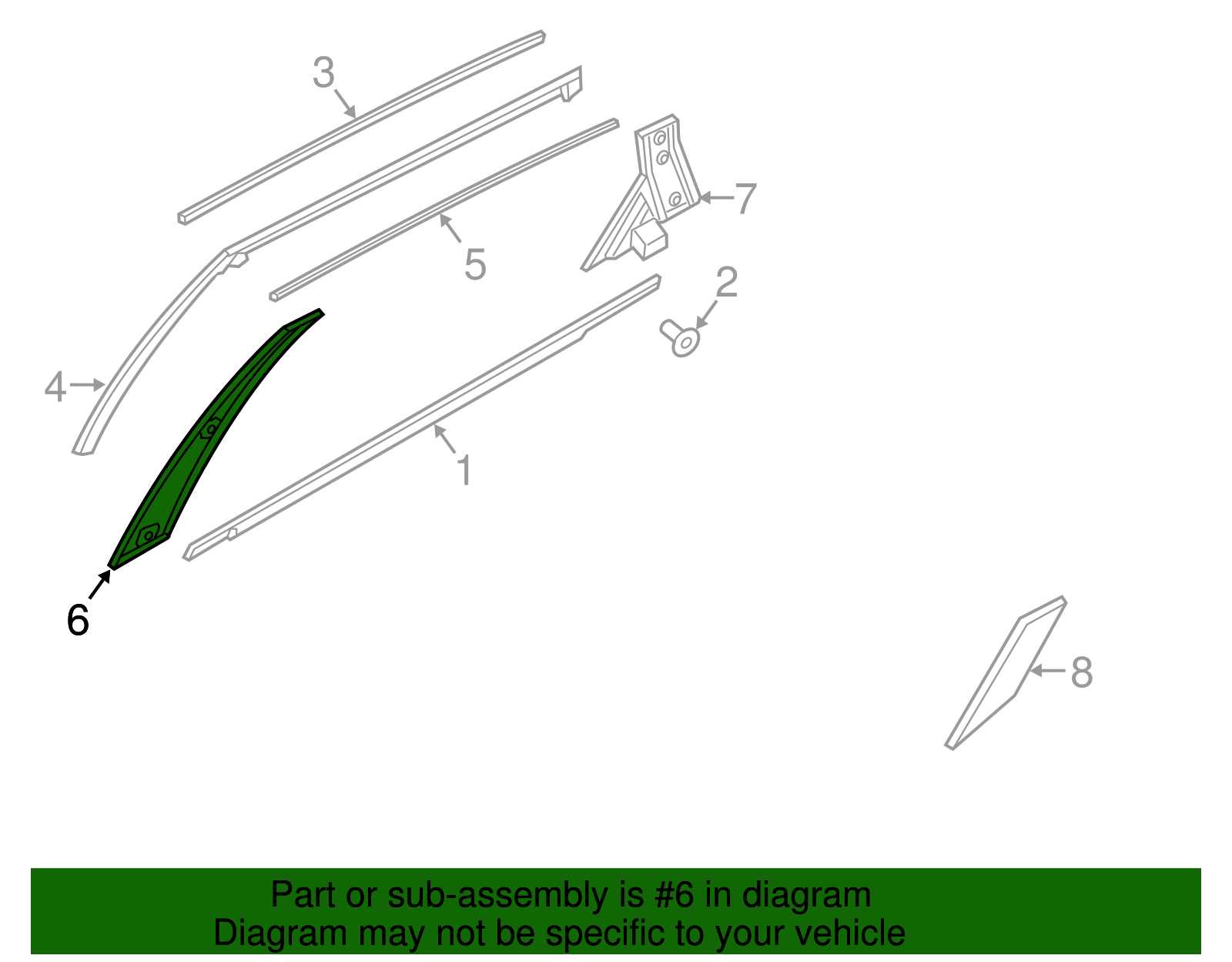 83260-D4000 - Applique 2016-2020 Kia Optima | Kia.Parts Store