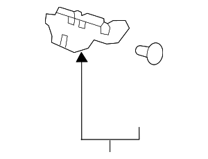 2018-2024 Toyota Camry Side Retainer 52535-06210 | OEM Parts Online