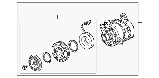 2015-2020 GM (Replaces 86798586) Compressor Assembly 85656970 GM ...