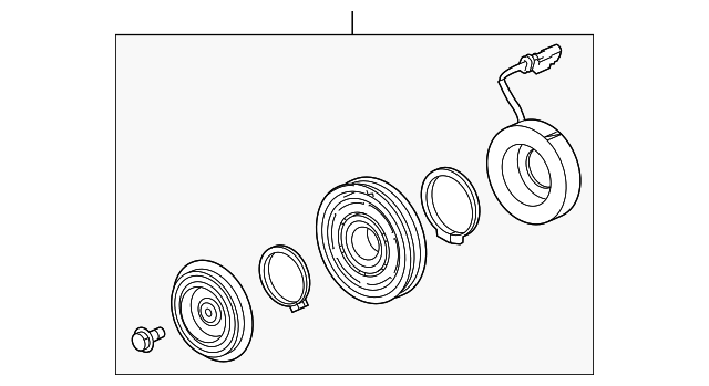 2015-2020 GM A/C Compressor Clutch 86798575 GM | GMPartsDirect.com