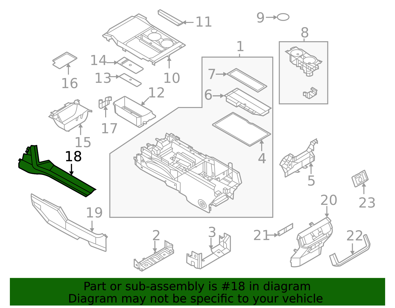 2021-2025 Ford F-150 Upper Trim ML3Z-1504609-DA | Awesome Parts Ford