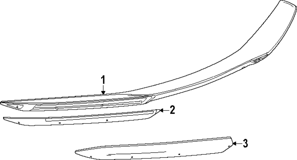 2025 Chevrolet Corvette Rear Spoiler 86509417 | Shop Matick Buick GMC