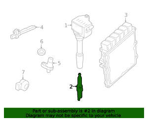 2014-2025 BMW Spark Plug 12-12-2-455-258 | OEM Parts Online