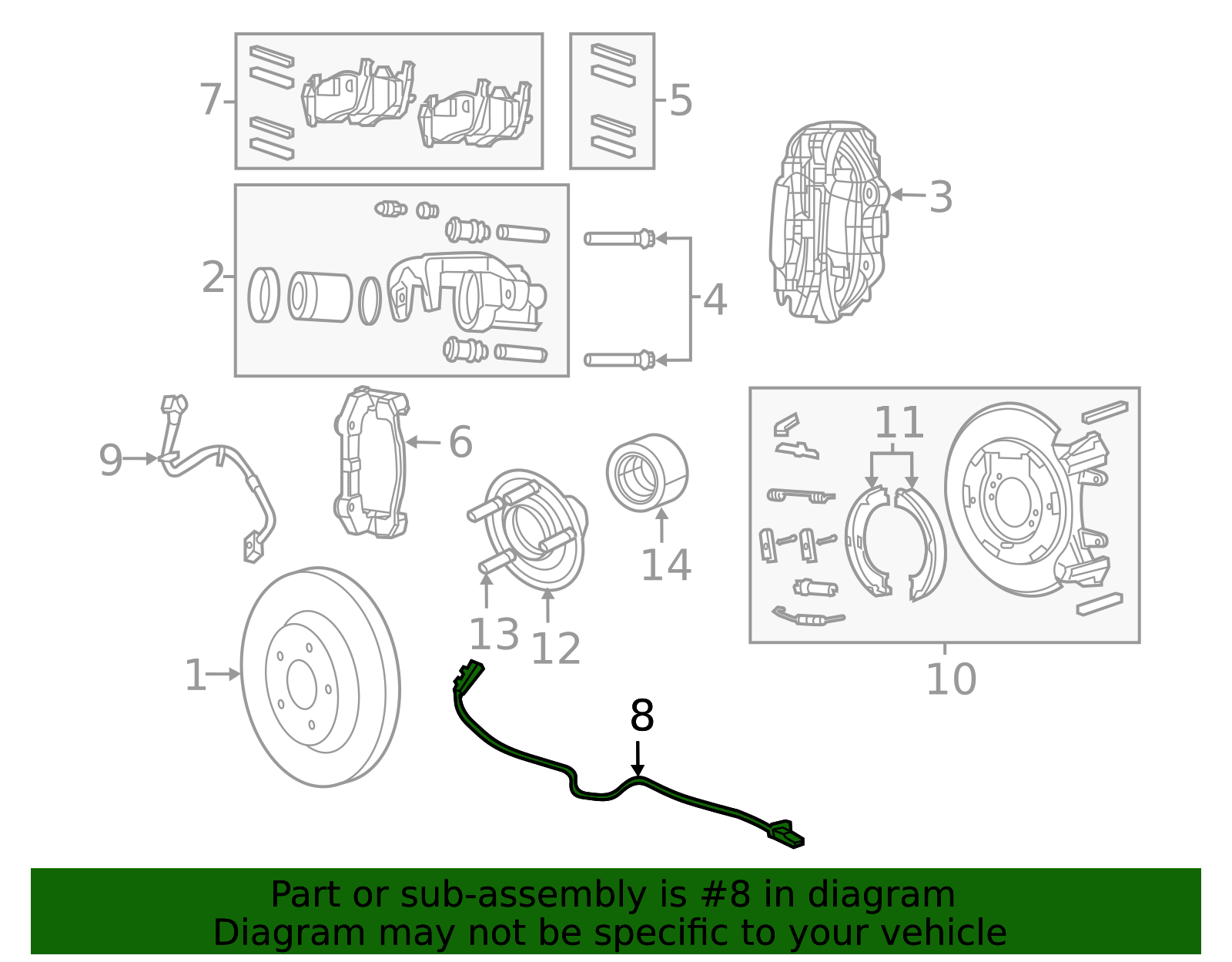2011-2025 Mopar ABS Sensor 68569550AA | Mopar Parts Canada
