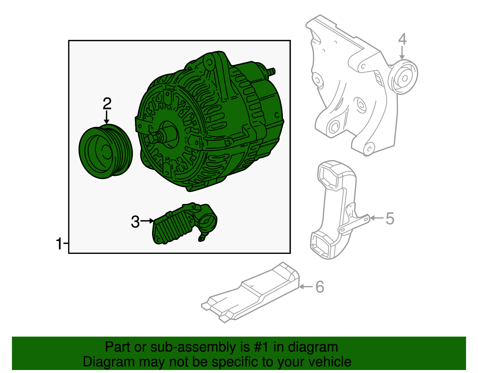 OEM Alternator - Electrical Charging System for Jaguar | AutoNation Parts