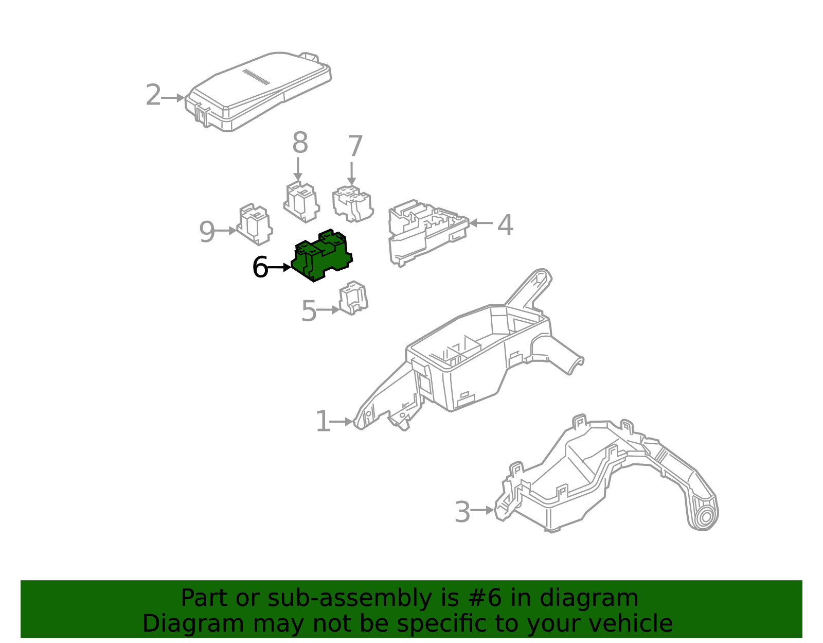 82660-33040 - 2013-2024 Lexus - Relay Plate | My L Parts