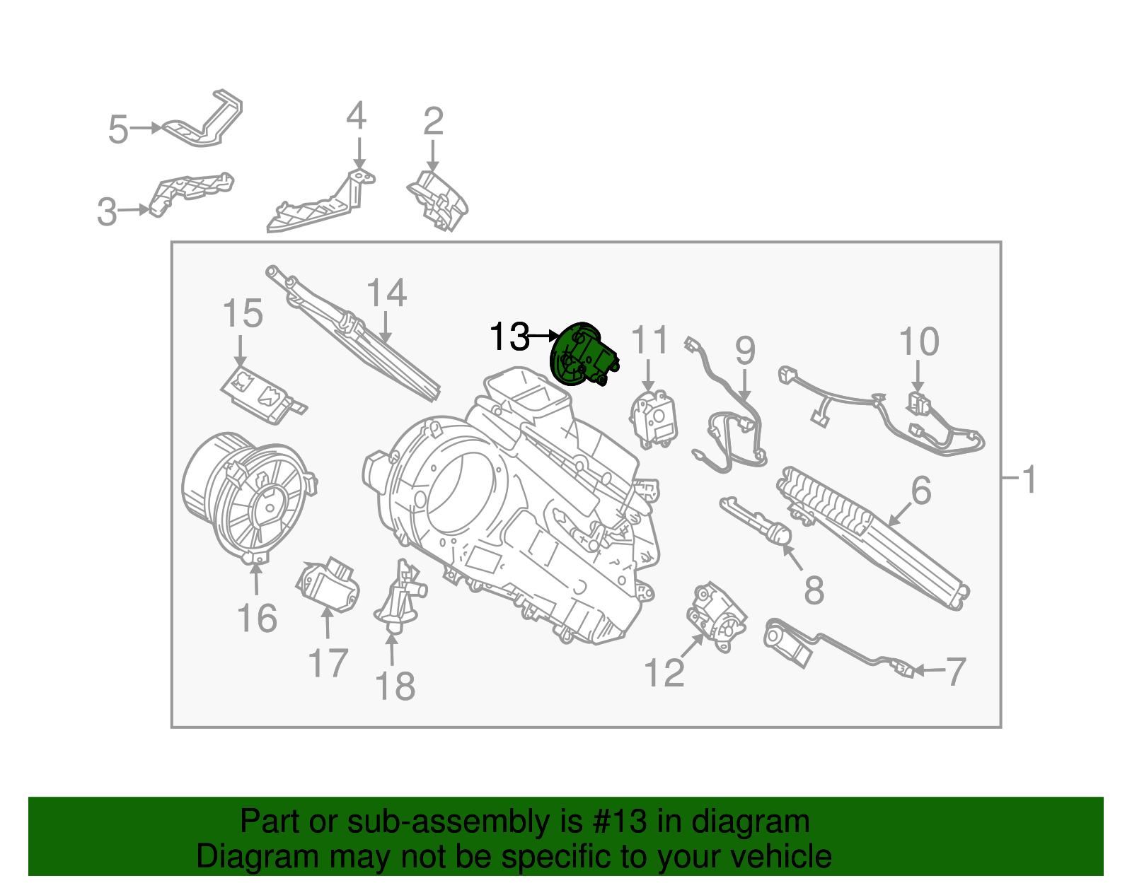 2016-2021 Toyota Land Cruiser Servo 87106-58030 | Toyota Parts Center