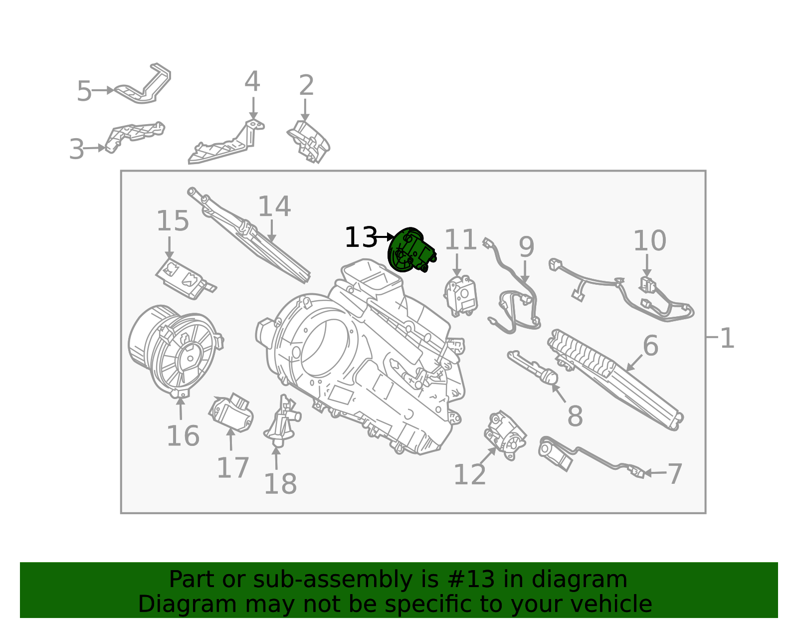 87106-58030 - High-Quality HVAC Air Inlet Door Actuator for AutoNation ...