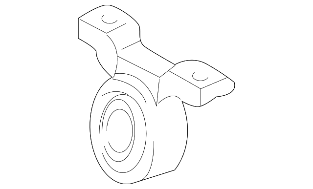 2001-2005 Toyota RAV4 Differential Housing Support 52380-42050 | Toyota ...