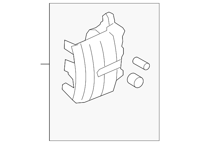 2012-2014 Ford F-150 | Motorcraft™ Caliper | BRCF-300 | Walls' Ford Parts