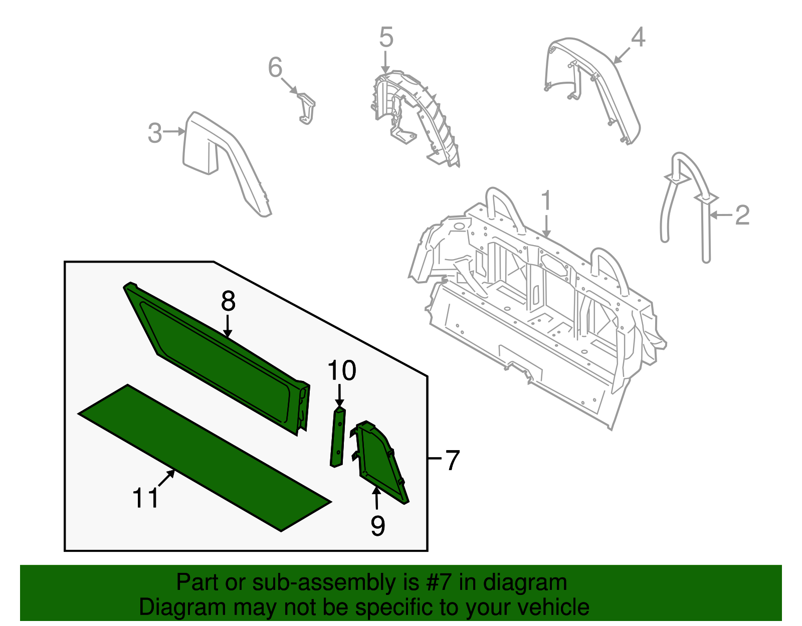 2009-2016 BMW Z4 Wind Deflector 54-34-7-200-808 | BMW OEM Parts