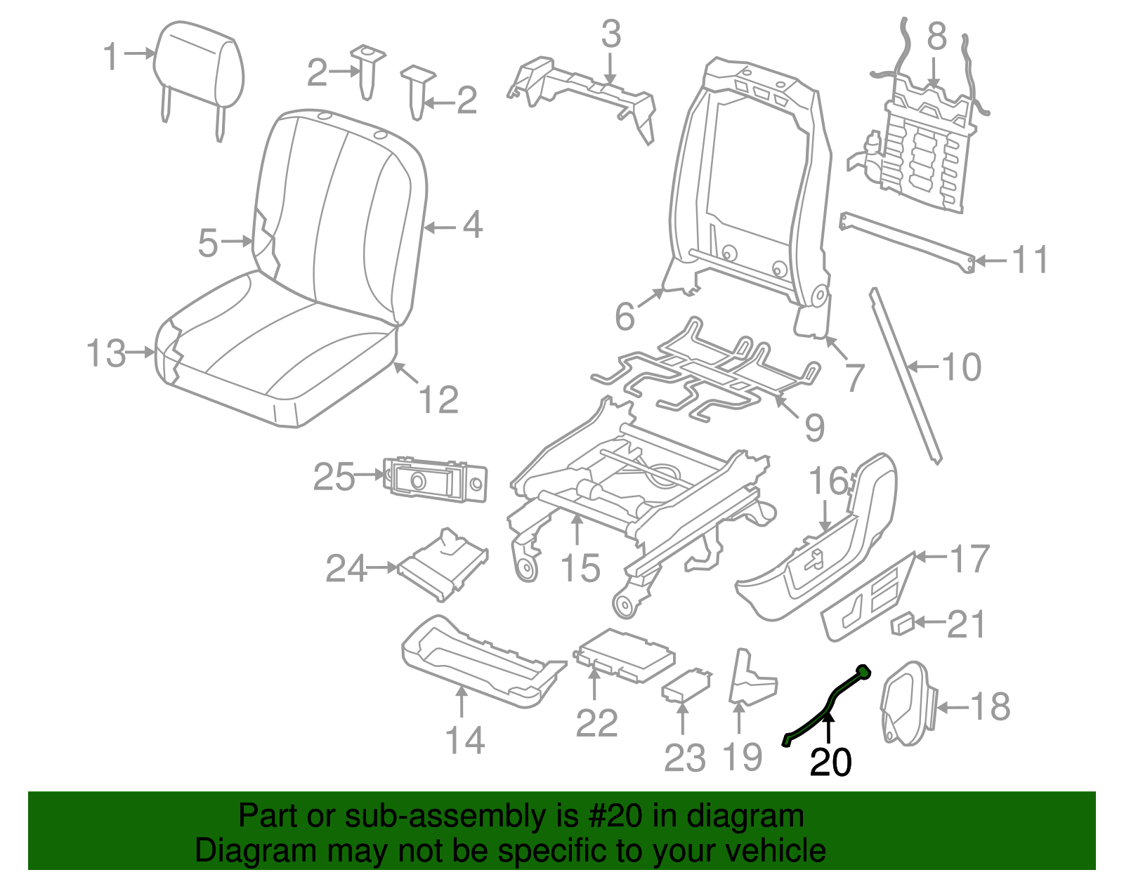 2009-2012 Mopar Lever 68050496AB | Mopar Parts Canada