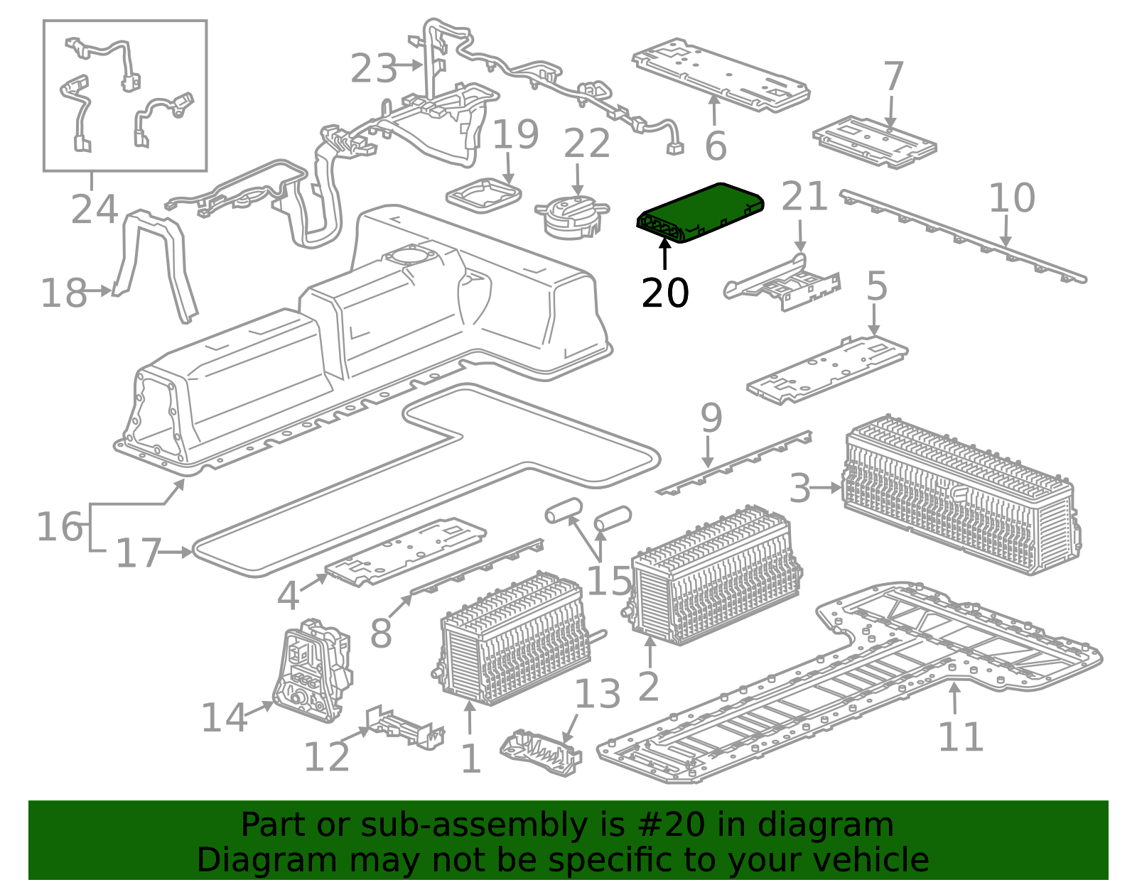 Battery Energy Control Module 24296900 | OEM Parts Online