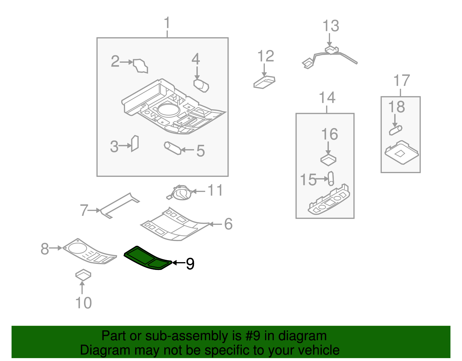 4F0-947-143 - Trim Bezel 2005-2015 Audi | Audi OEM Parts Guy
