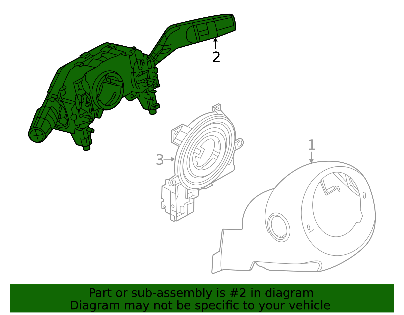 2021-2025 Nissan Combo Switch 25560-6RF4A | Nissan Parts Plus