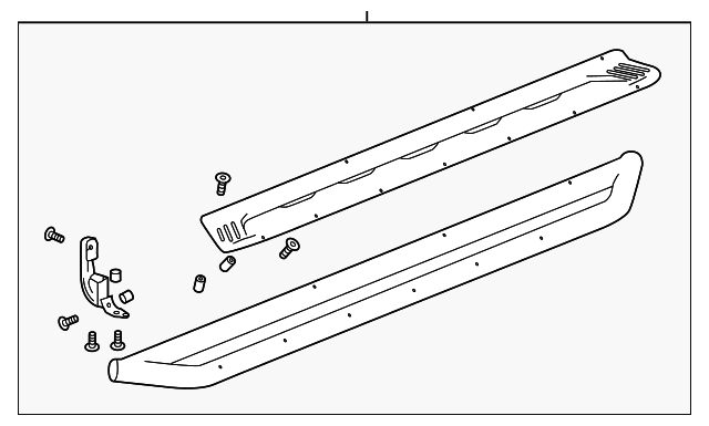 2019-2025 Chevrolet Running Board Step 84742431 | GM Parts Center