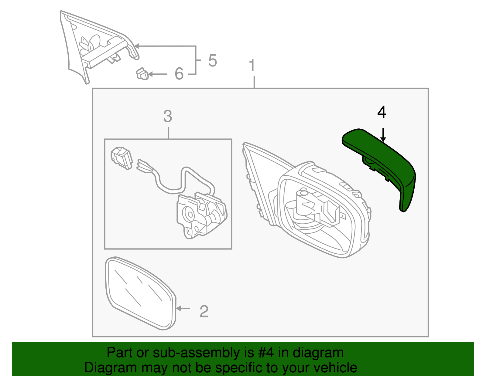 76201-SDA-A11ZR - Cap R Skull *YR562P* (Carbon Bronze Pearl) - 2006 ...