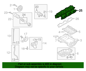 2012-2016 Hyundai Genesis Coupe Intake Manifold 28311-3C720 | OEM Parts ...