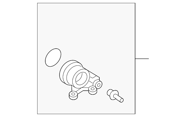 21160-3C700 - Oil Filter Housing 2010-2015 Hyundai Genesis Coupe ...