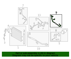Radiator Hose 25450-K4010 - Dependable OEM Engine Cooling | AutoNation ...