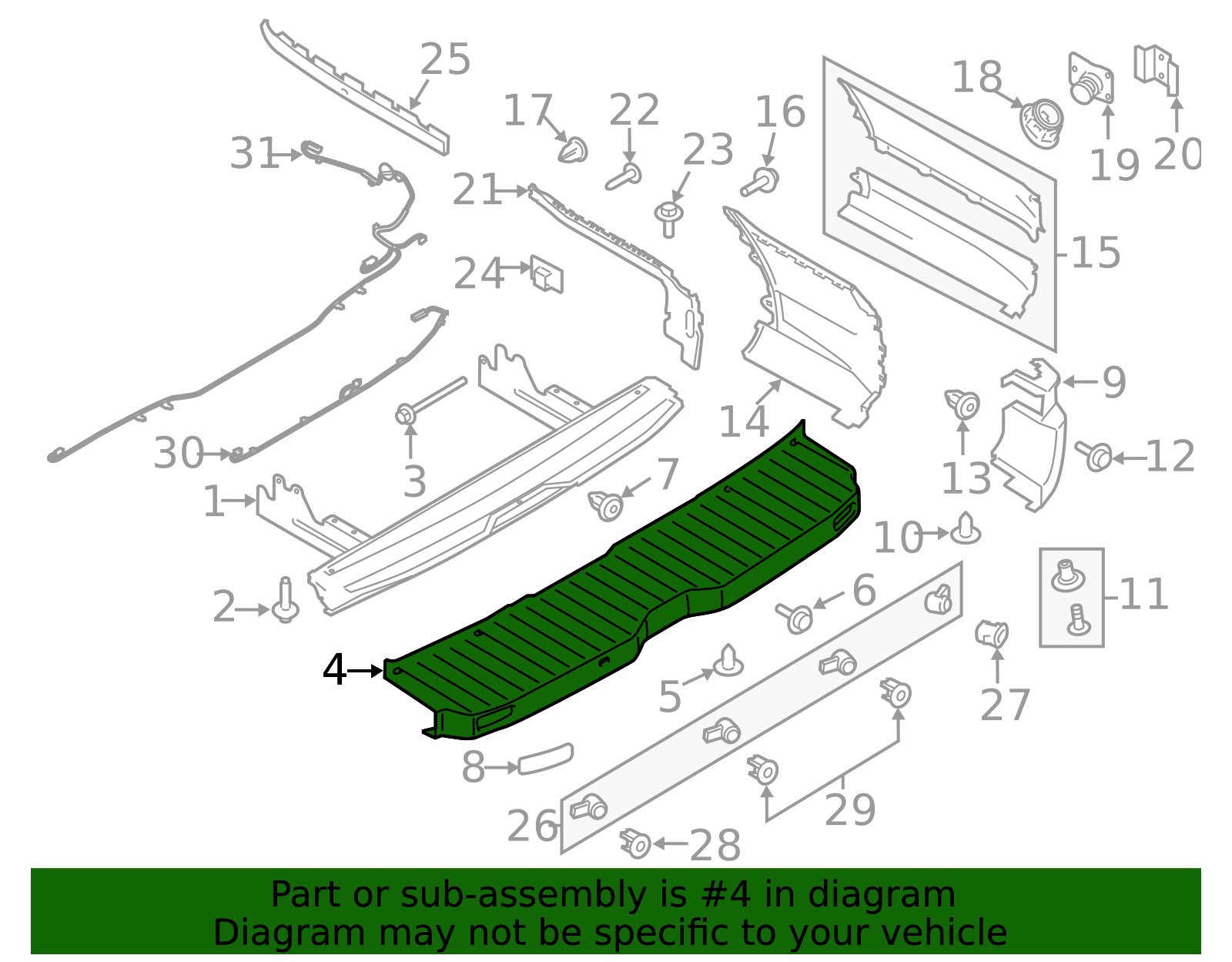 2015-2018 Ford Bumper Cover CK4Z-17C829-CC | Miracle Ford Parts