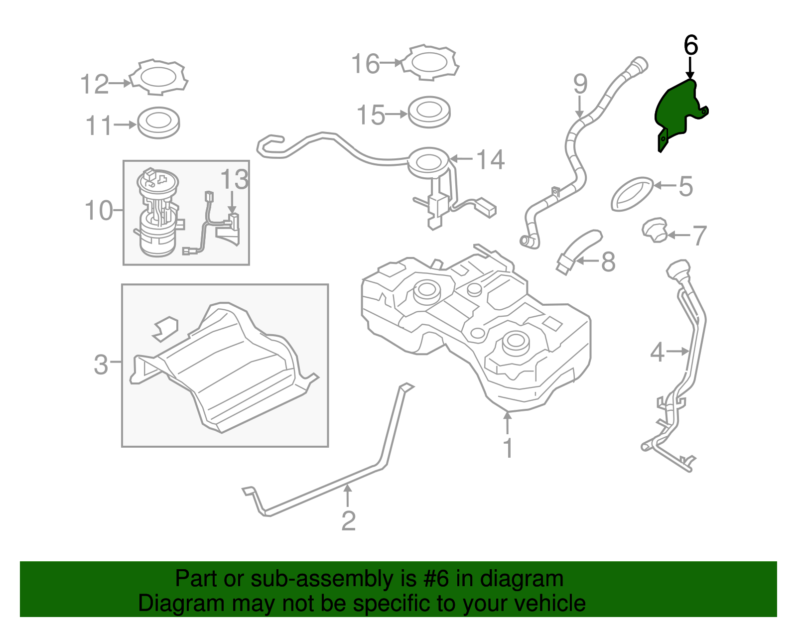 2014-2023 Nissan Pipe Shield 17290-4BA0A | Nissan Parts Central