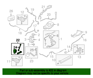 LR020157 - Level Sensor - 2005-2009 Land Rover LR3 | Land Rover Lake Bluff
