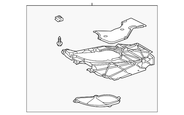 2020-2024 Toyota 2020-2024 Toyota - Engine Cover 51420-48040 | Sparks Parts
