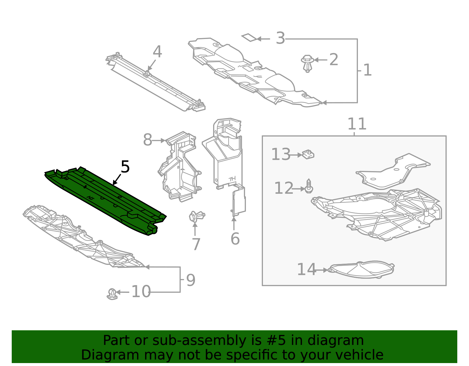 16592-F0040 - 2021-2024 Toyota - Air Guide | Nucar Toyota of North ...