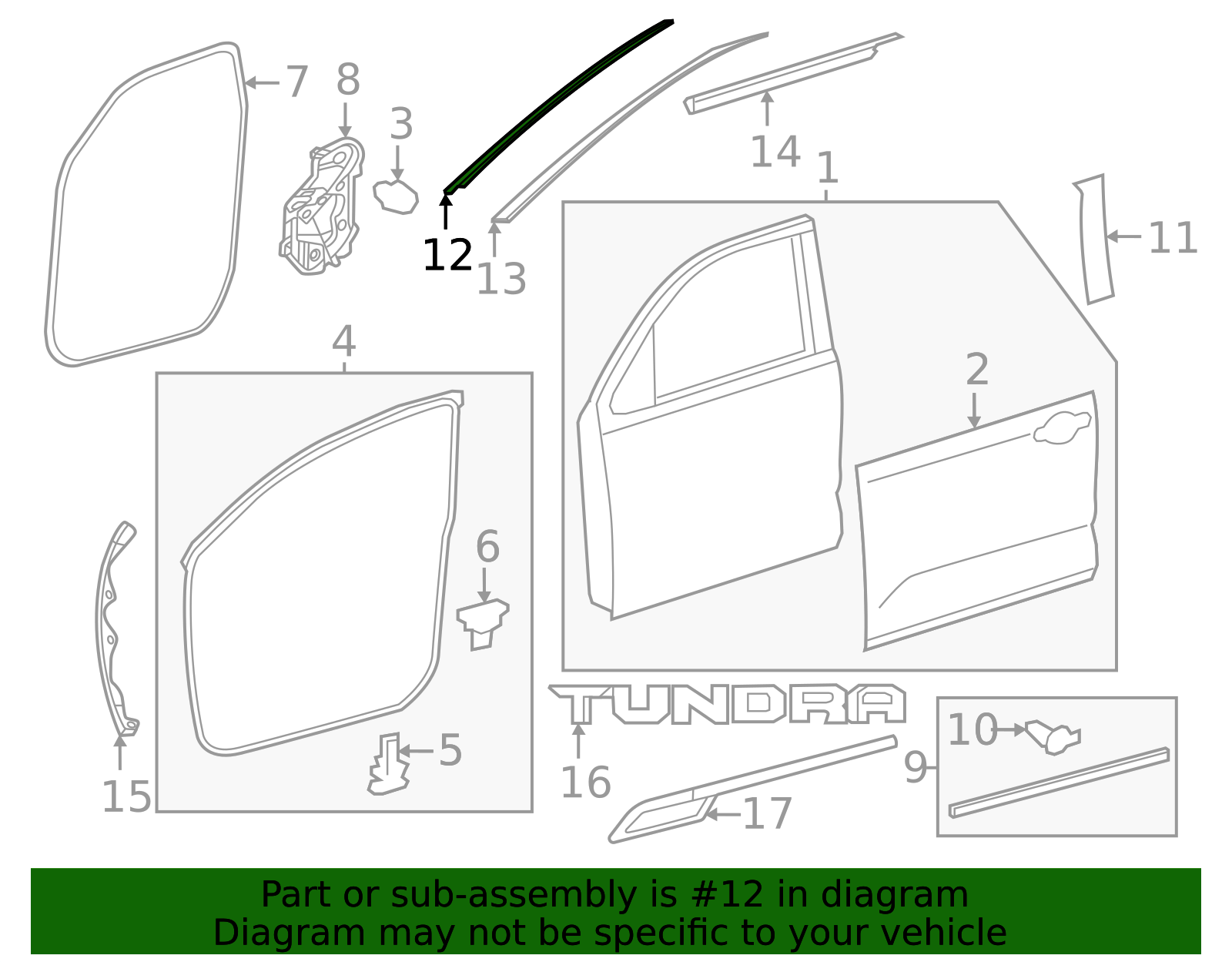 75927-AN010 - Black Out Tape 2023-2026 Toyota | Longo Toyota Parts