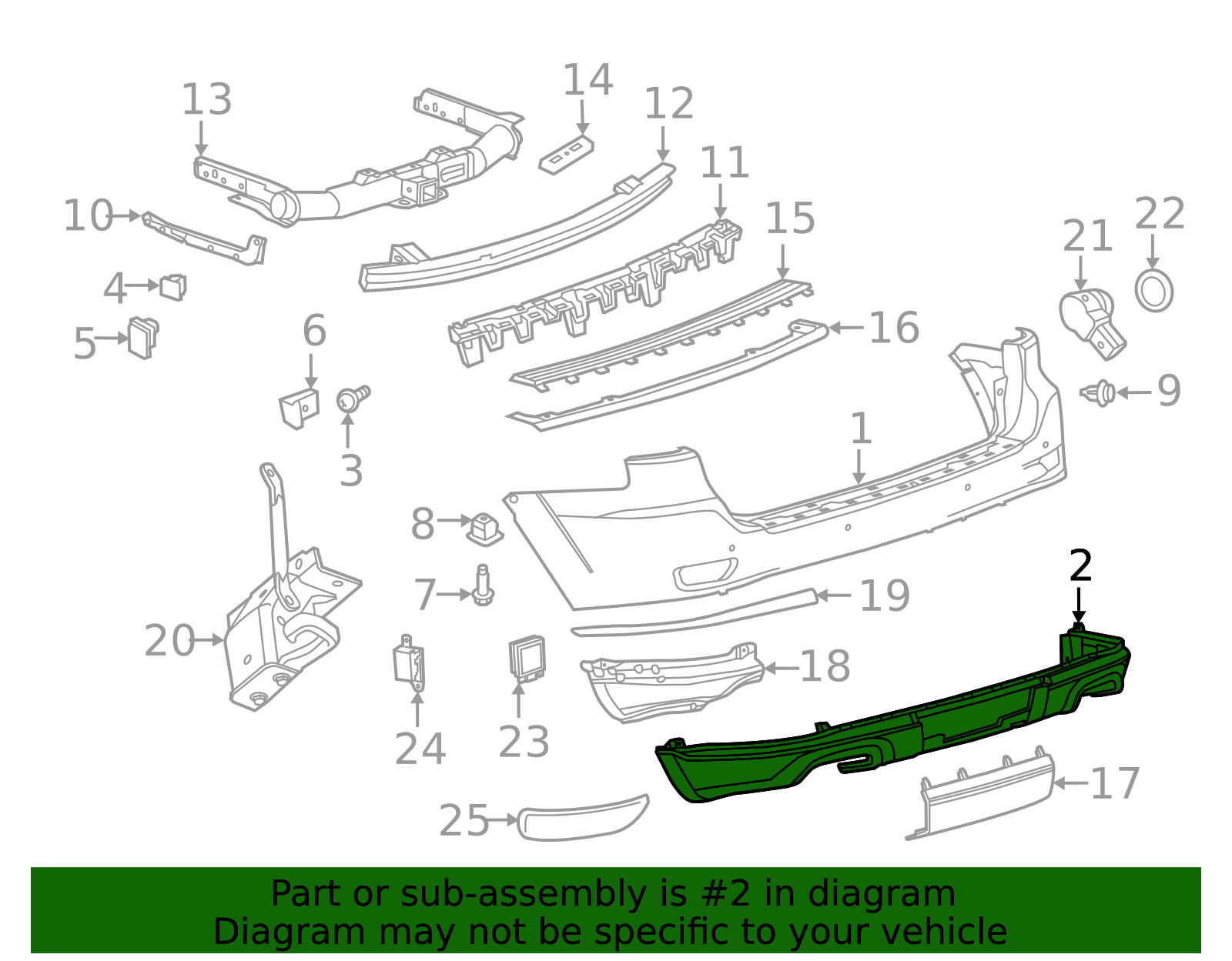 2012-2021 Jeep Grand Cherokee Fascia 68157471AC | Mopar Parts Canada