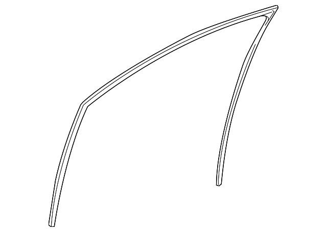 2016-2022 Lexus Run Weather-Strip 68151-0E070 | OEM Parts Online